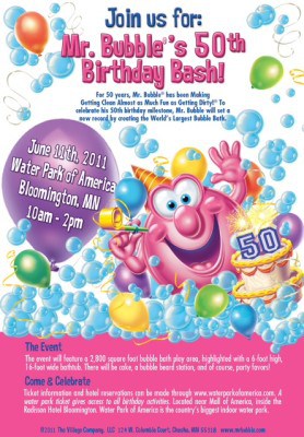 Mr. Bubble Birthday Bash Giveaway