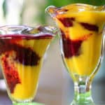 Mango-Berry Swirled Smoothies - 5 Minutes for Mom