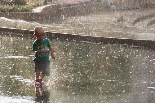 Playing in the Rain {Guest Post} - 5 Minutes for Mom