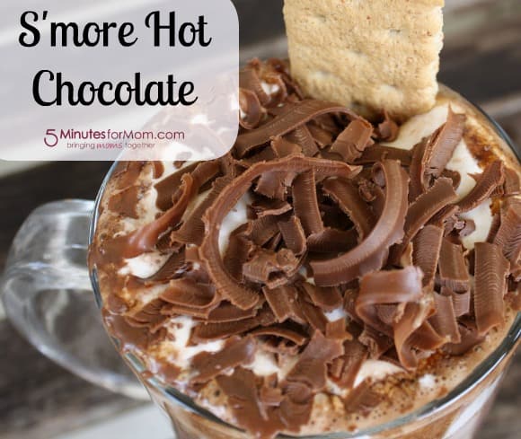S'more Hot Chocolate - 5 Minutes for Mom