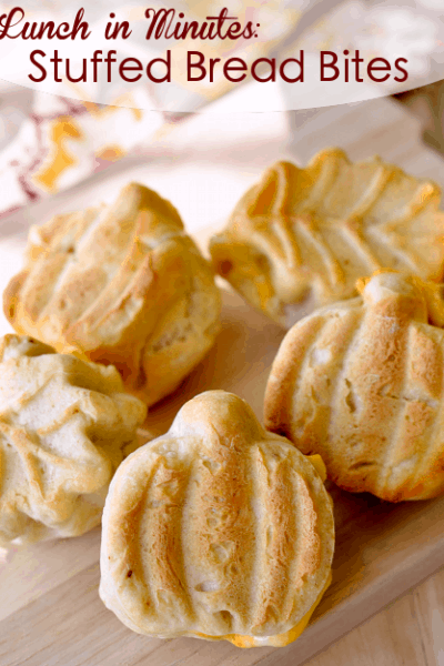 Lunch in Minutes: Stuffed Bread Bites