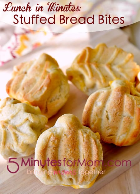 Lunch in Minutes: Stuffed Bread Bites