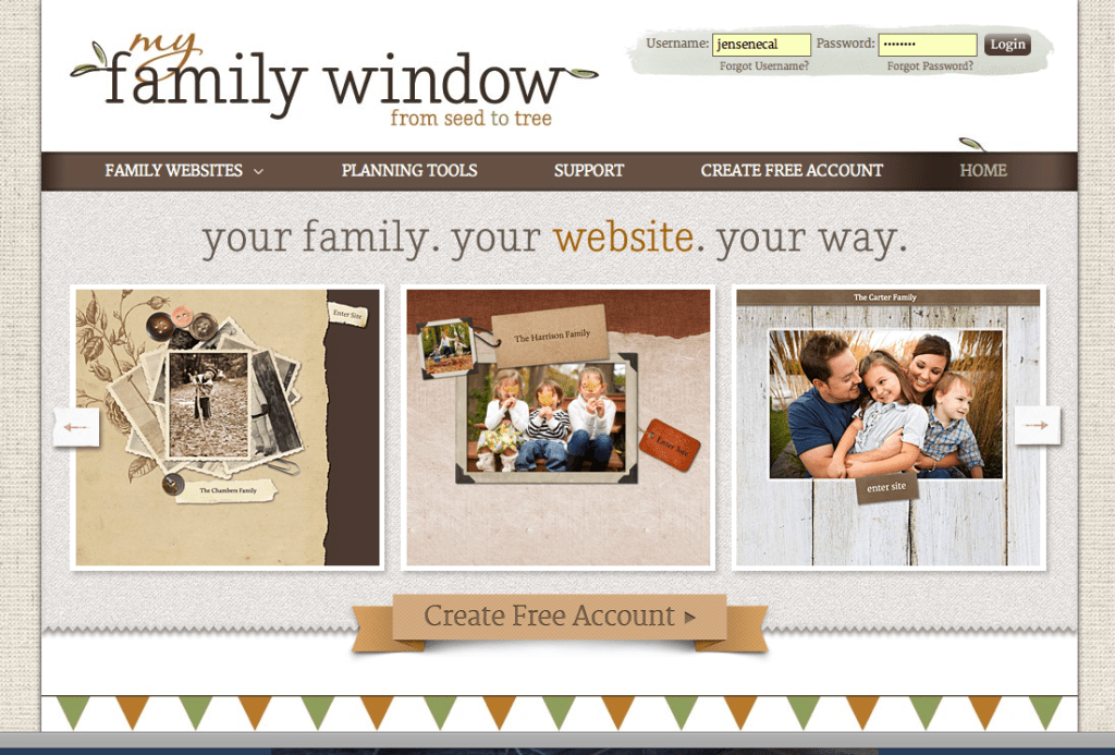 Become the Family Blogger with My Family Window