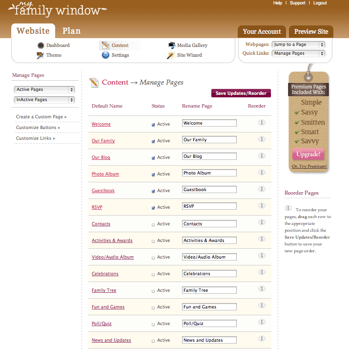 Become the Family Blogger with My Family Window