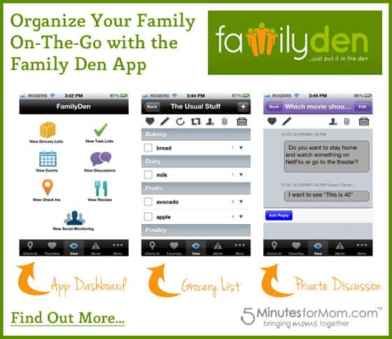 Organize and Simplify Your Family Life in 2013 with Family Den - 5 ...