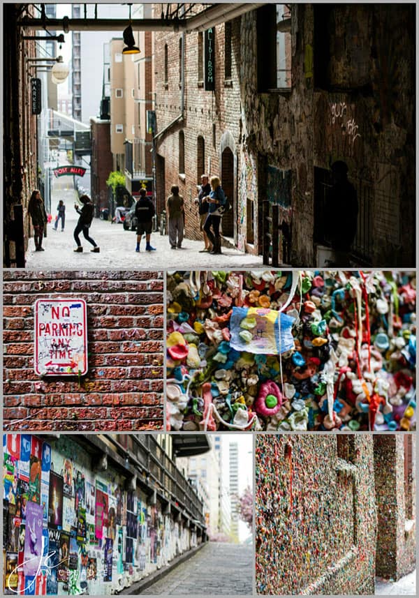 Wordless Wednesday - Seattle's Gum Wall - 5 Minutes for Mom