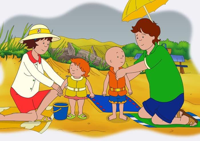 Bathtime with Caillou Prize Pack {Review and Giveaway} - 5 Minutes for Mom