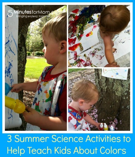 3 Summer Science Activities to Teach Your Kids About Colors - 5 Minutes ...