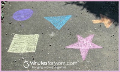 Sidewalk Chalk Activities for Preschoolers