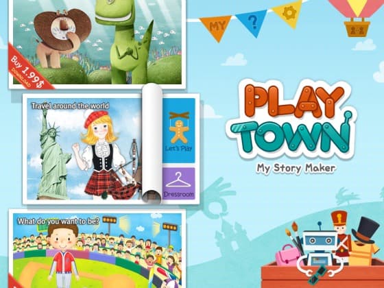Get Creative with the Playtown App! - 5 Minutes for Mom