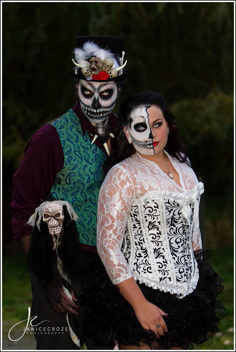 A Halloween Themed Wedding
