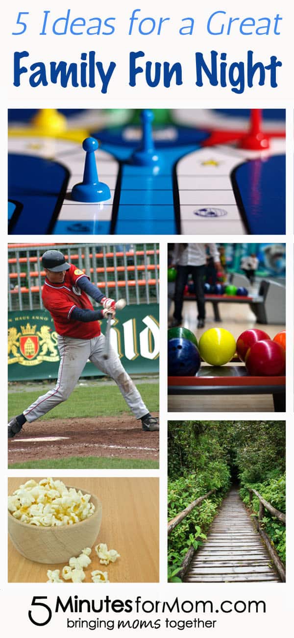 5 Ideas for a Great Family Fun Night