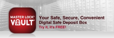 Master Lock Vault is your Online Safe Deposit Box in the Cloud #LSSS
