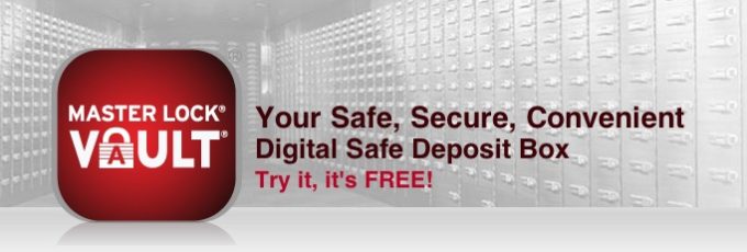 Master Lock Vault is your Online Safe Deposit Box in the Cloud #LSSS