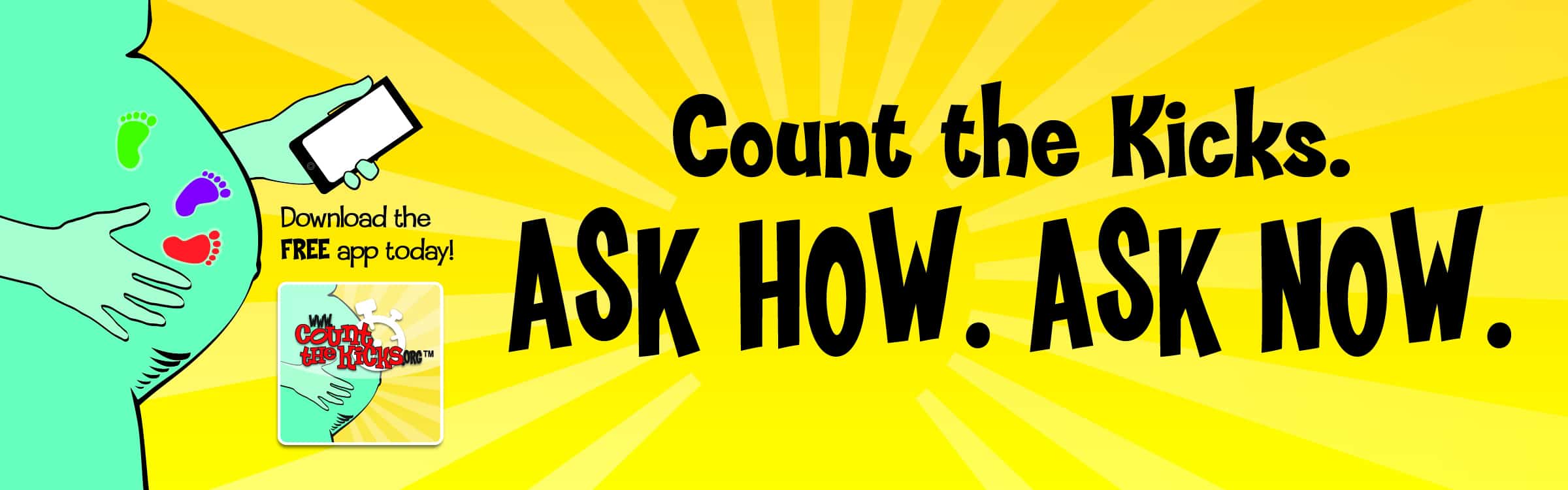 Prevent Stillbirths with Count the Kicks Free App