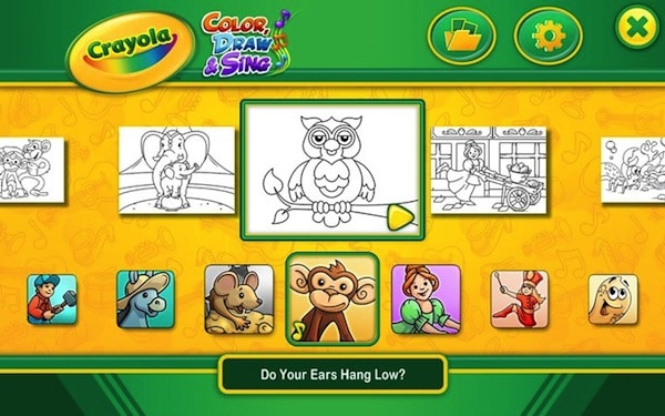 Foster Creativity with the Crayola Color, Draw and Sing App!