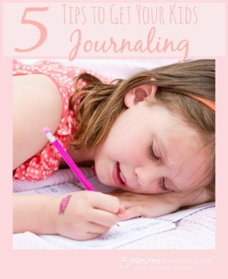5 Tips to Get Your Kids Journaling