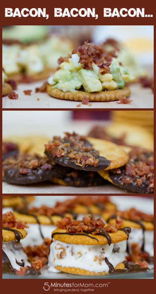 Three Recipes for Bacon Lovers - Ritz Bacon Crackers