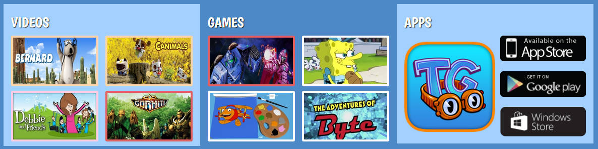 Toon Goggles - Educational Games, Videos, Music & News for Kids