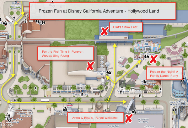 "Frozen Fun" at Disneyland Resort