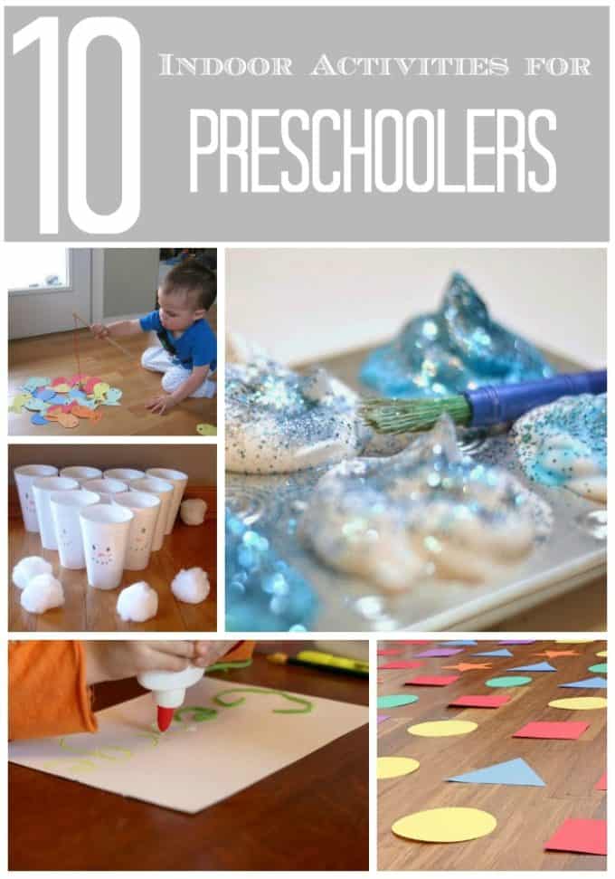 10 Indoor Activities for Preschoolers - 5 Minutes for Mom
