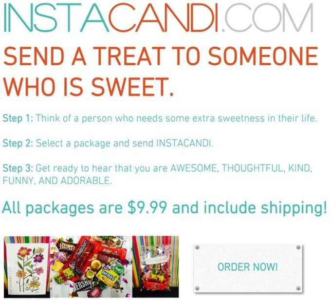 Send a Treat, Make Someone's Day with Instacandi - 5 Minutes for Mom