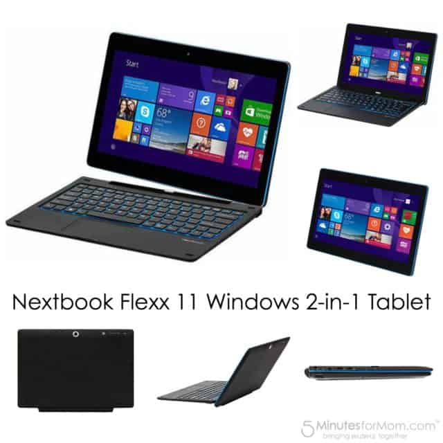 Win a Nextbook Flexx 11 Windows 2-in-1 Tablet #Giveaway - 5 Minutes for Mom