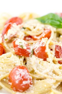 Spaghetti Con Ricotta E Pomodorini Recipe by David Rocco