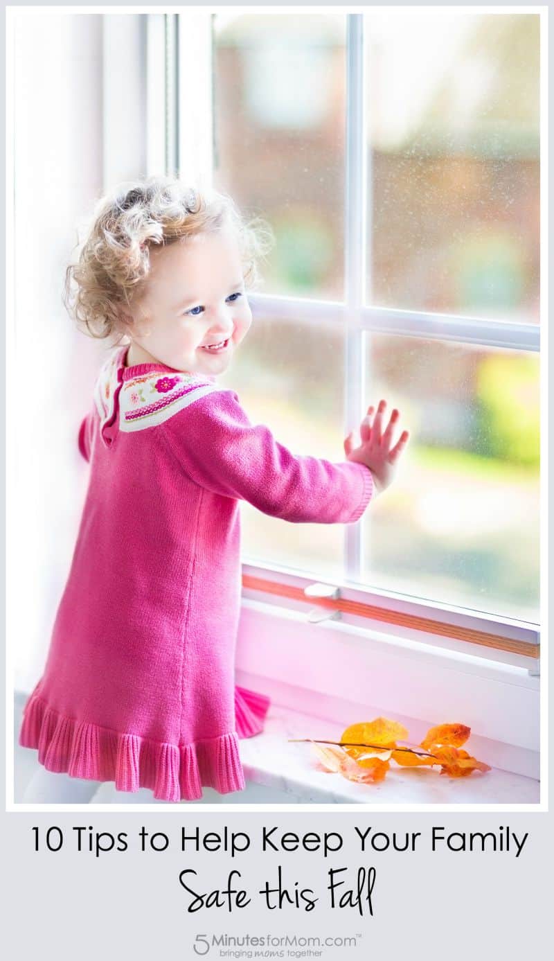 10 Tips to Keep Your Family Safe this Fall #LSSS - 5 Minutes for Mom