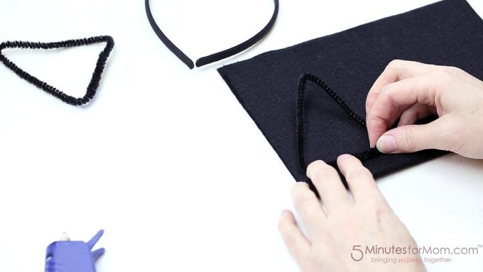 DIY Animal Ears - How to Make Easy No Sew Animal Ears Headband - 5 ...