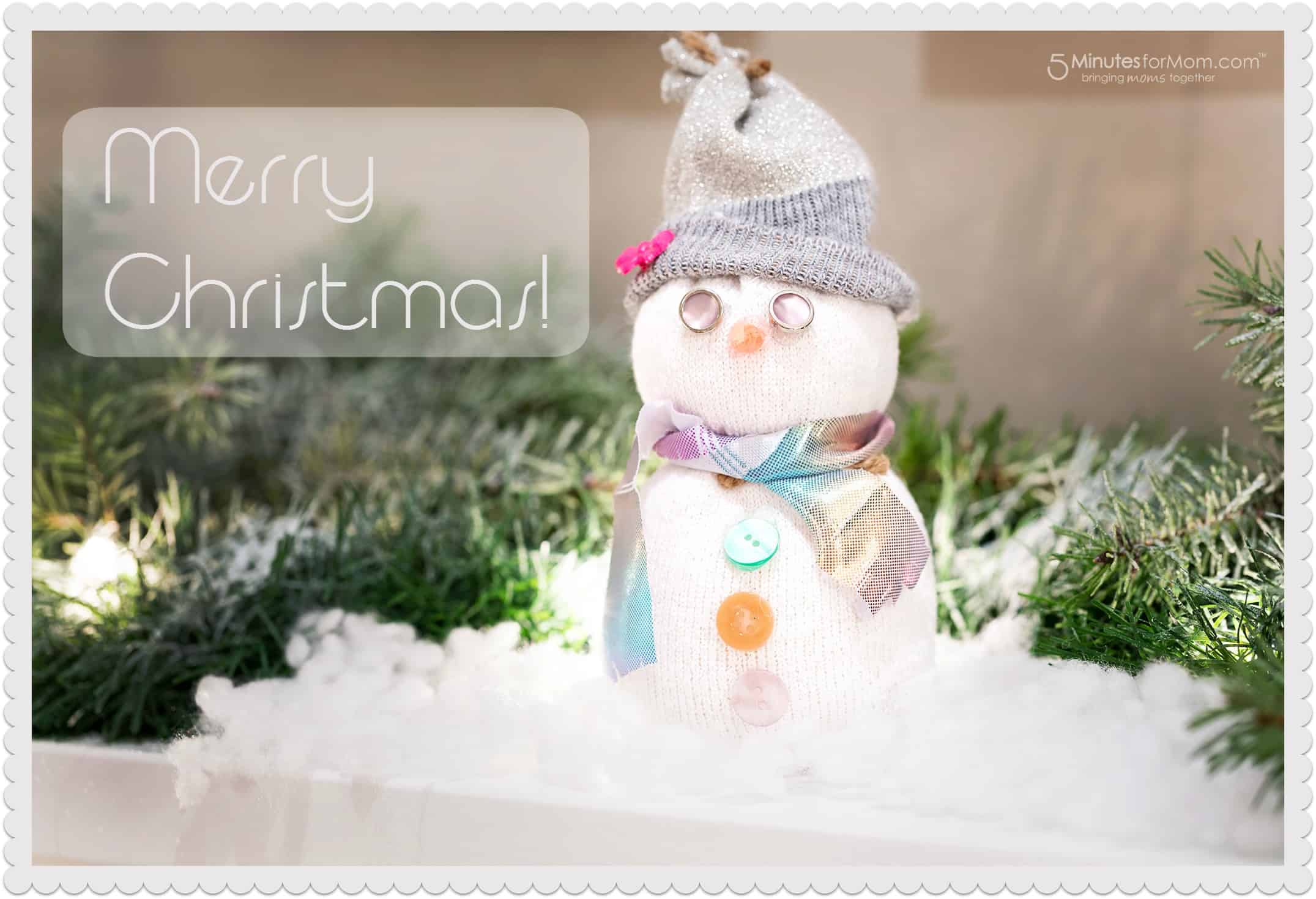 Merry Christmas! - 5 Minutes for Mom