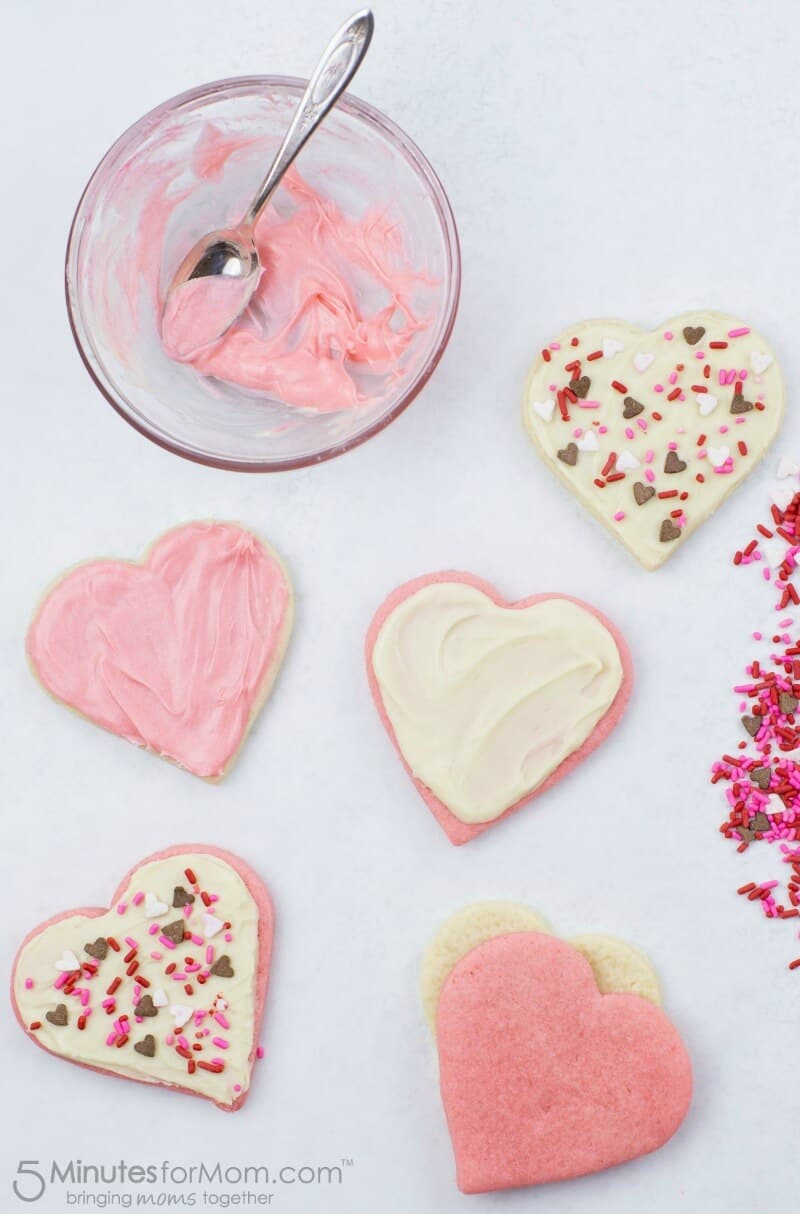 White Chocolate Topped Sugar Cookies Recipe