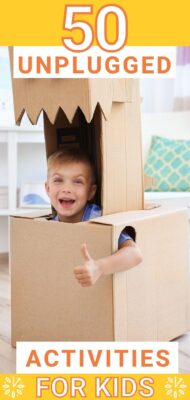 50 Unplugged Activities for Kids - 5 Minutes for Mom