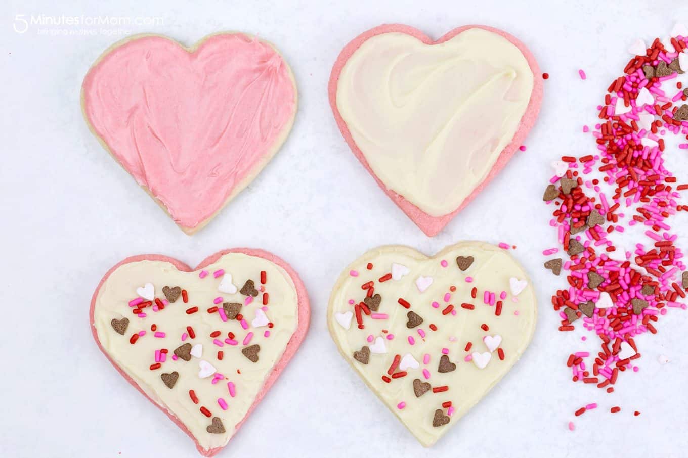 White Chocolate Topped Sugar Cookies Recipe