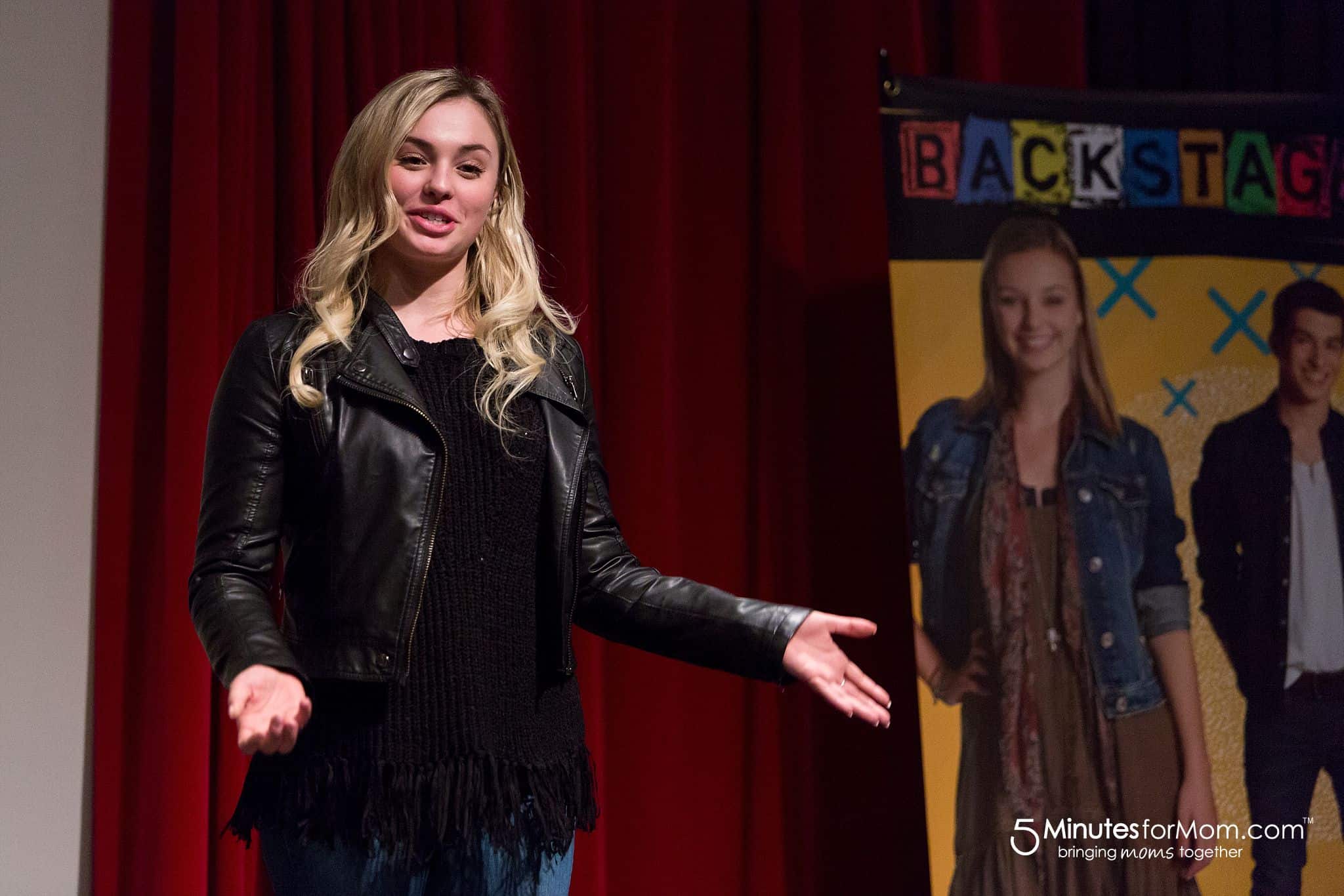 Family Channel Premieres New Show for Tweens #BackstageTV - 5 Minutes ...