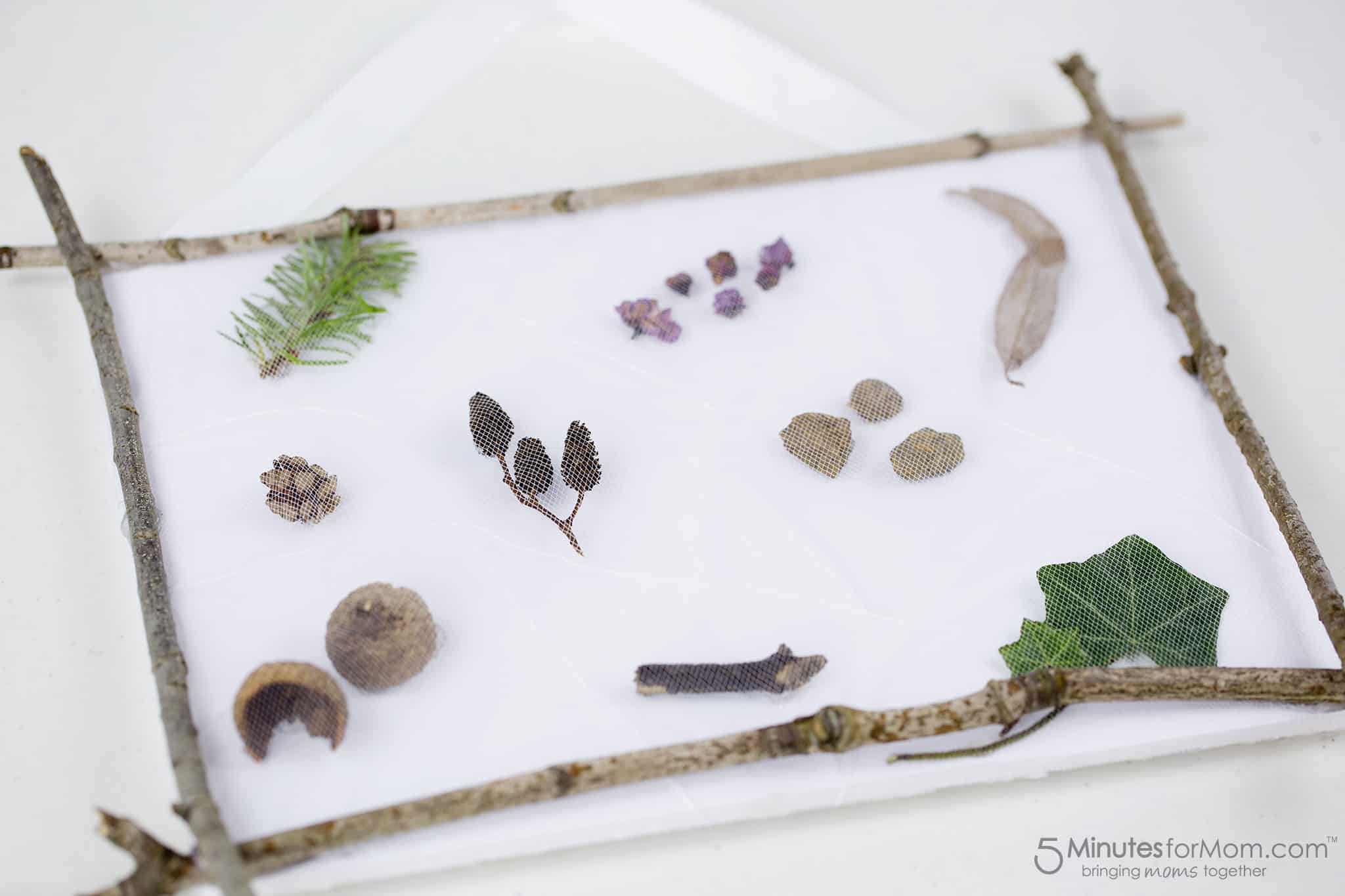 Nature Pocket Art - Beautiful Nature Craft for Kids