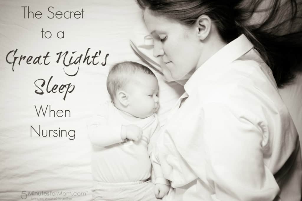 The Secret to a Great Night's Sleep When Nursing