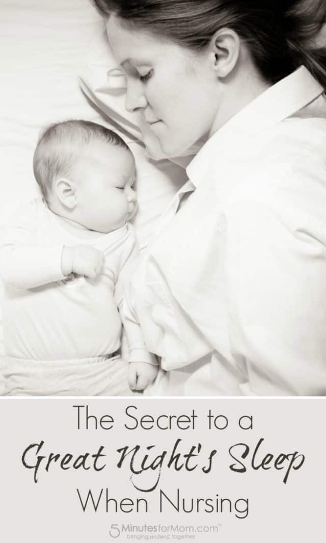 The Secret to a Great Night's Sleep When Nursing