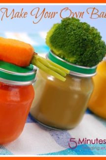 How to Make Your Own Baby Food and Two Recipes to Get You Started - 5 ...
