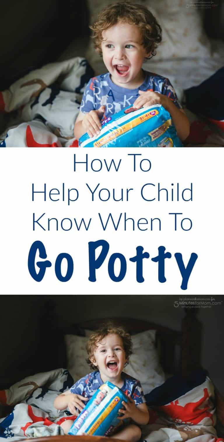 Helping Your Child Know When to Go Potty