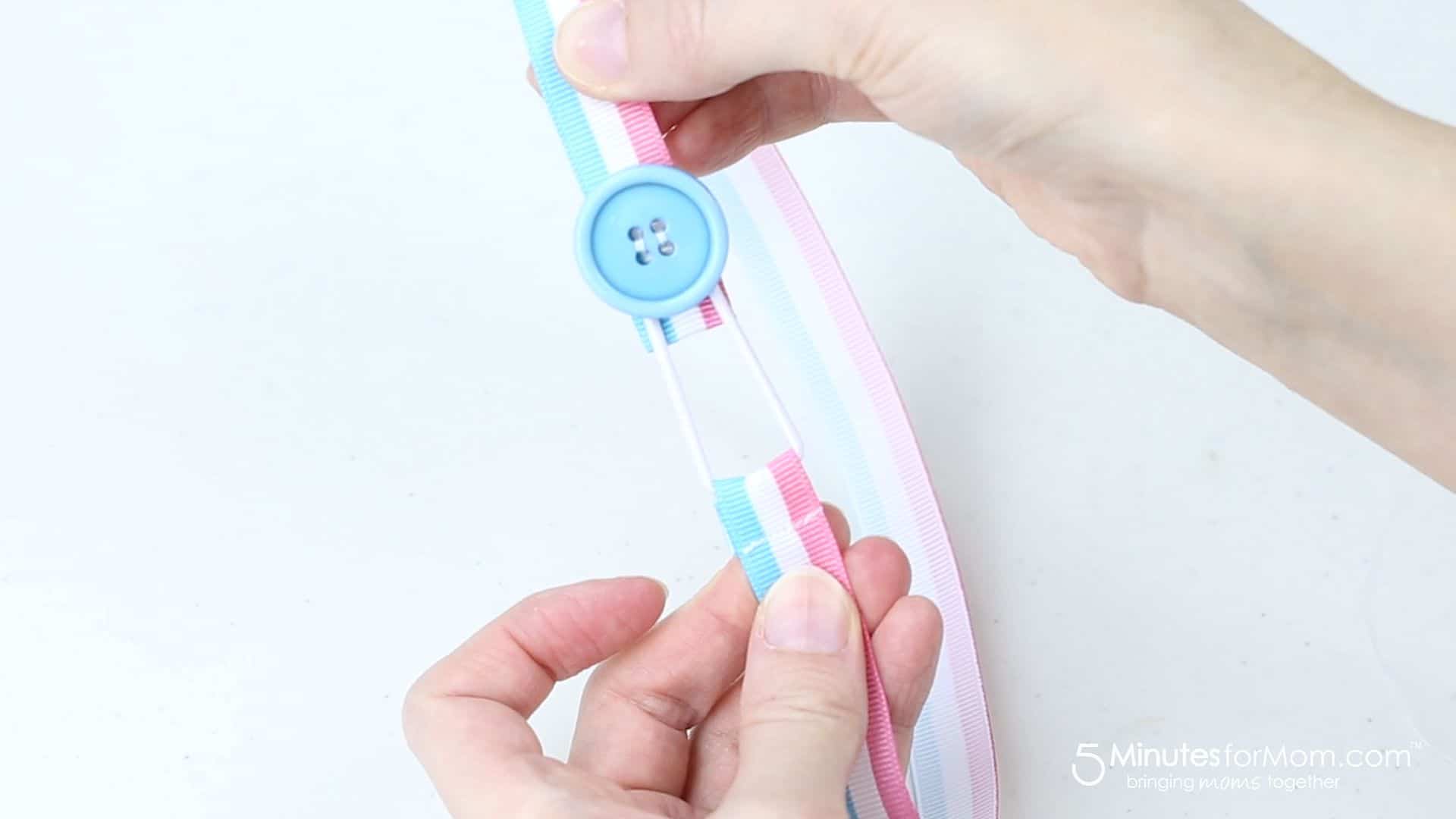 Ribbon Bookmark DIY Tutorial - 5 Minutes for Mom