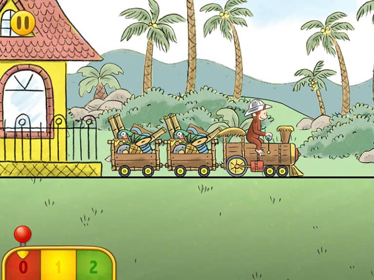 Curious George Train Adventures for your Curious Preschooler