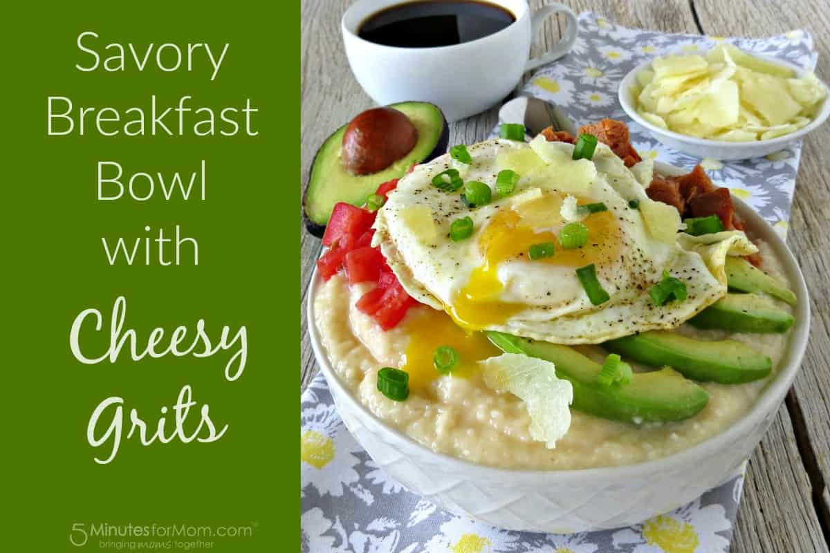 Savory Breakfast Bowl with Cheesy Grits Recipe
