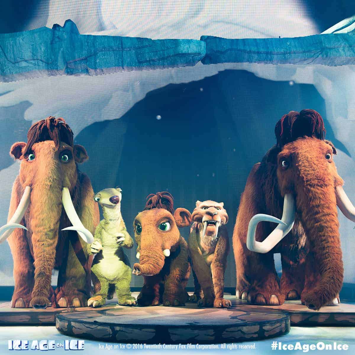 Ice Age on Ice is touring Canada