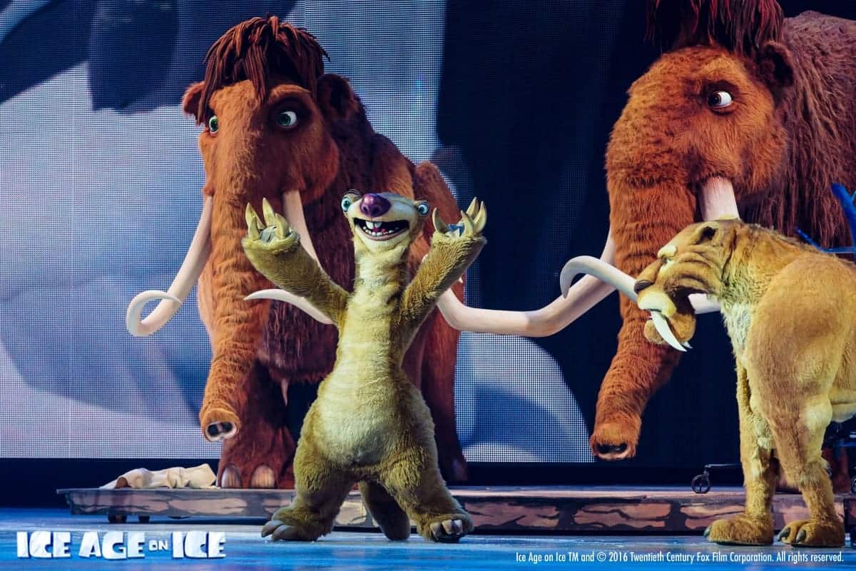 Ice Age on Ice is touring Canada