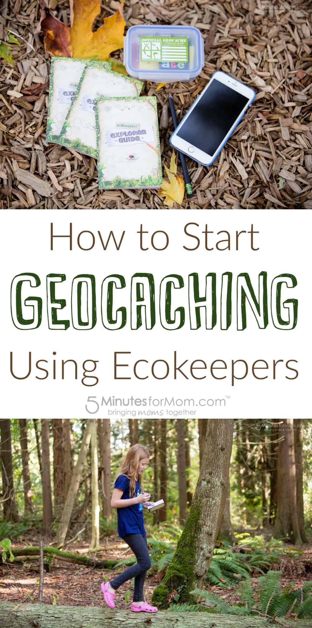 How to Start Geocaching With Your Kids Using #Ecokeepers
