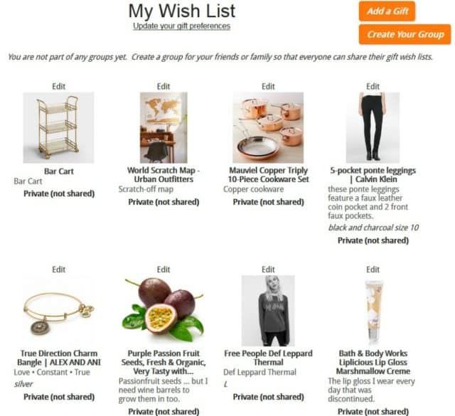 Creating Wish Lists Has Never Been Easier