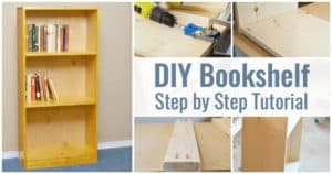 DIY Basic Bookshelf - How To Build A Bookcase For Beginners