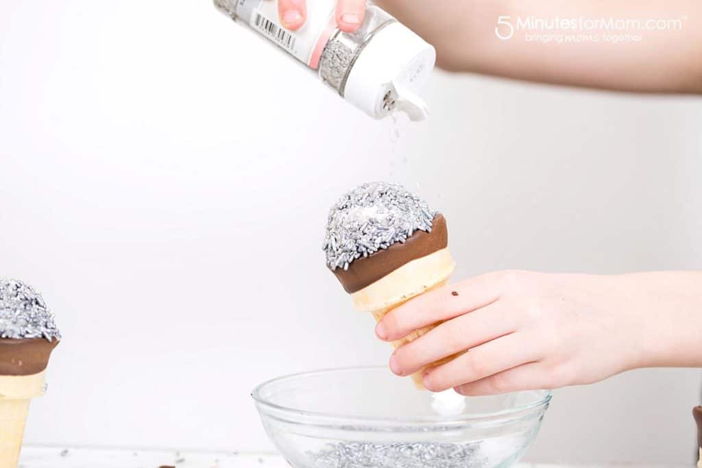 SING Family Movie Night with Ice Cream Cone Microphones #SingMovie