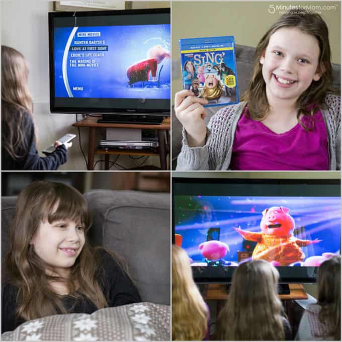 SING Family Movie Night with Ice Cream Cone Microphones #SingMovie